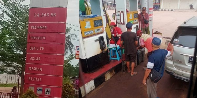 SPBU Di Tulang Bawang Layani Pembelian BBM Solar Menggunakan Jerigen - Senopati News